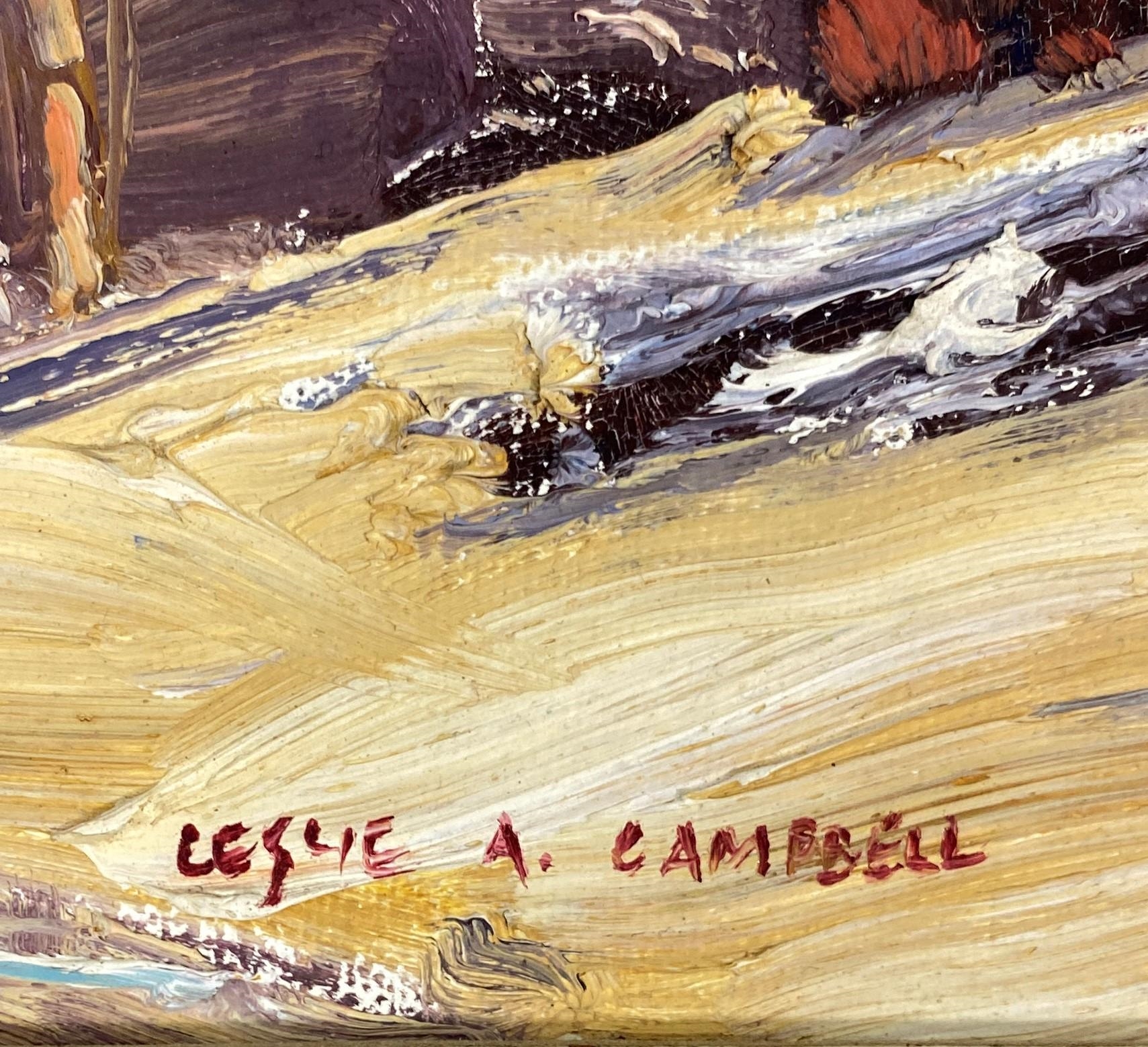 Leslie A. Campbell | Simpsons Gap | MutualArt