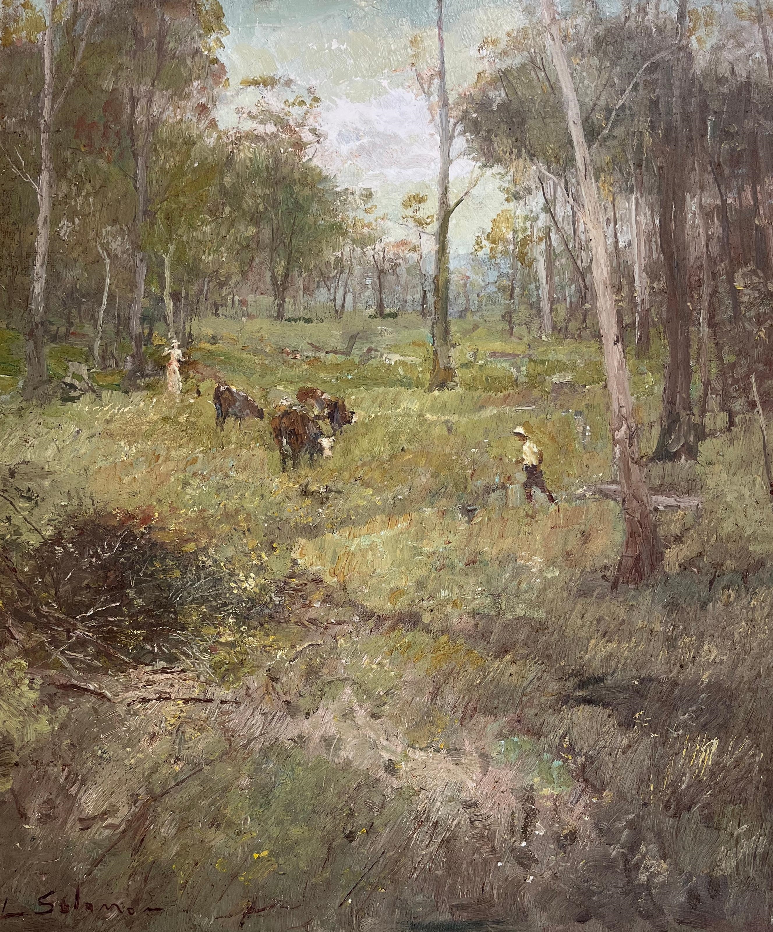 Lance Solomon | Round up the Cattle before days End | MutualArt