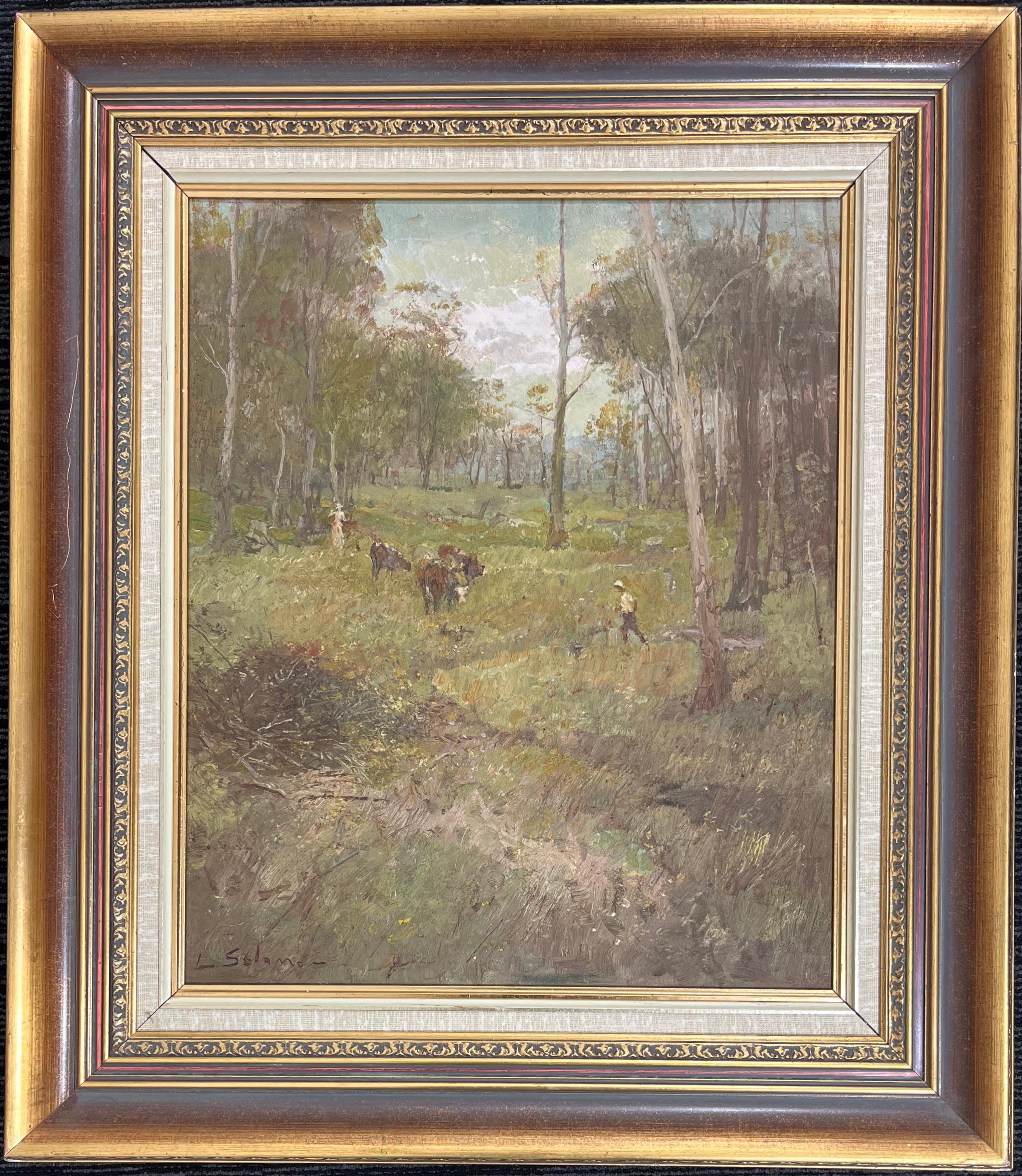 Lance Solomon | Round up the Cattle before days End | MutualArt