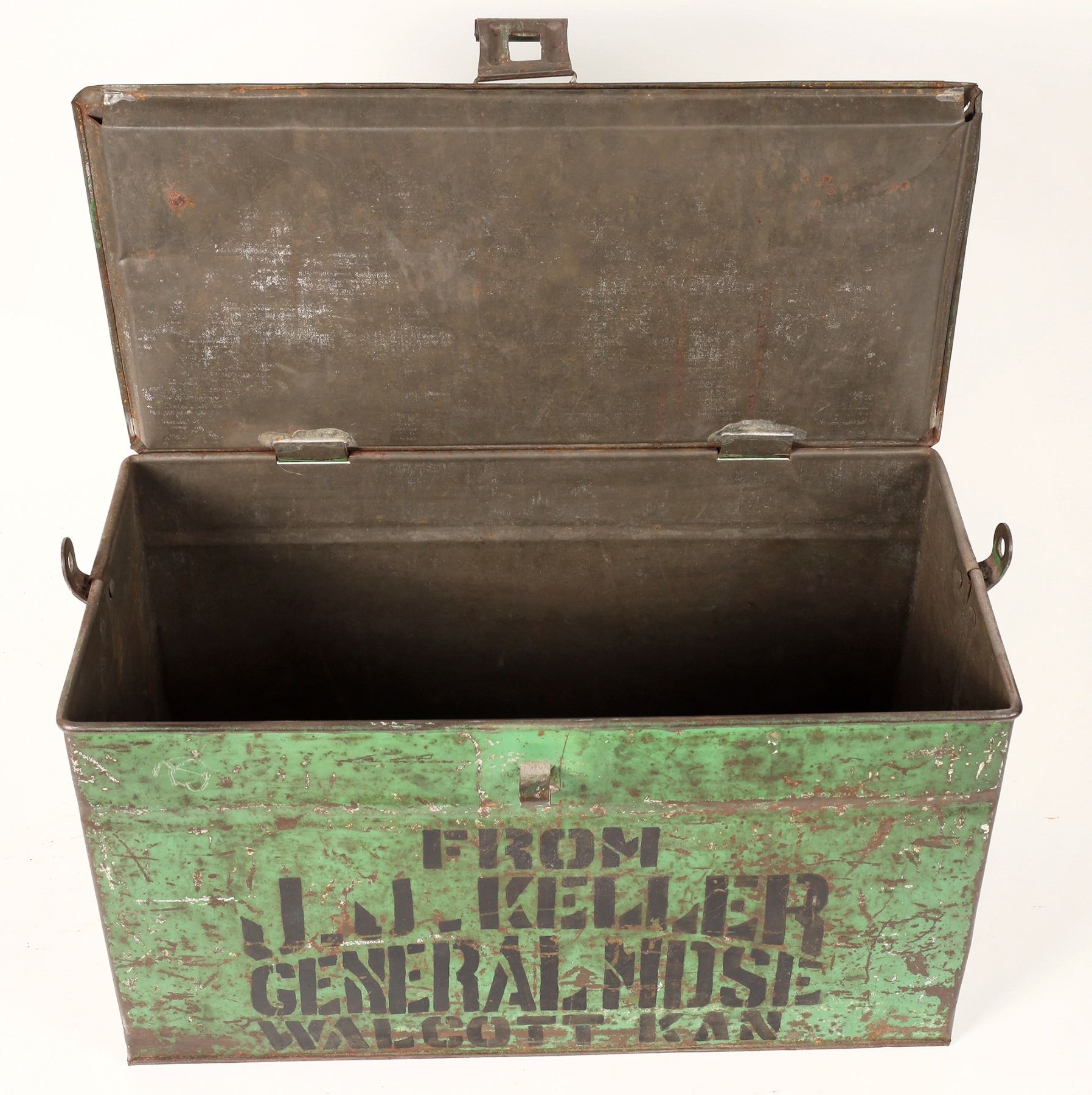 J. Keller | Metal Store Counter Egg Box 1900s (1800s - 1900s) | MutualArt