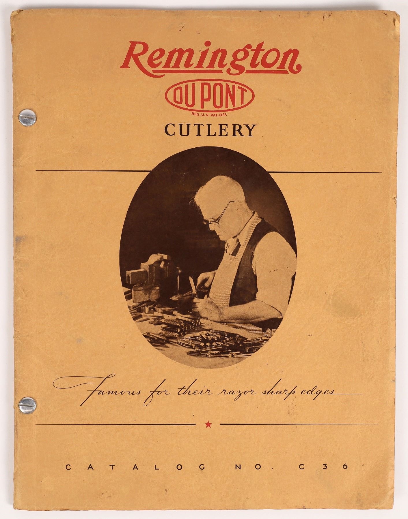 Frederic Remington | Remington Dupont Cutlery Catalog c.1930s | MutualArt