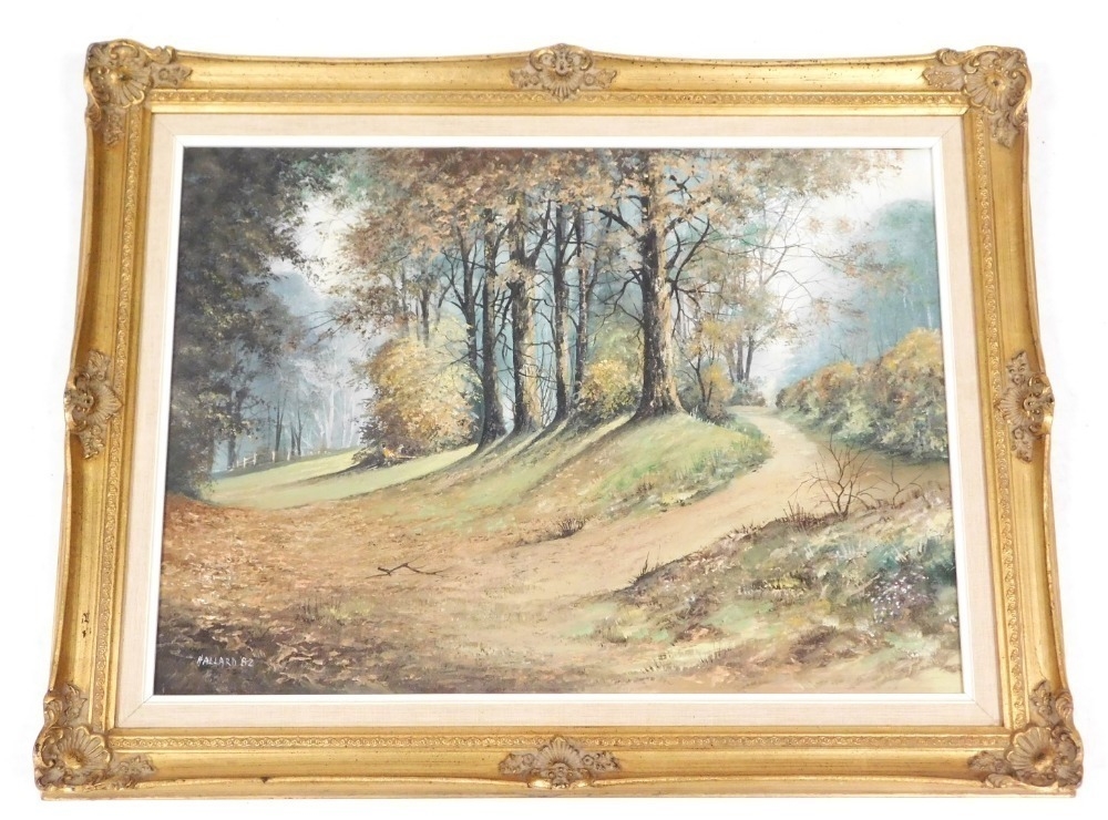 Nigel Hallard | Woodland with pheasant | MutualArt