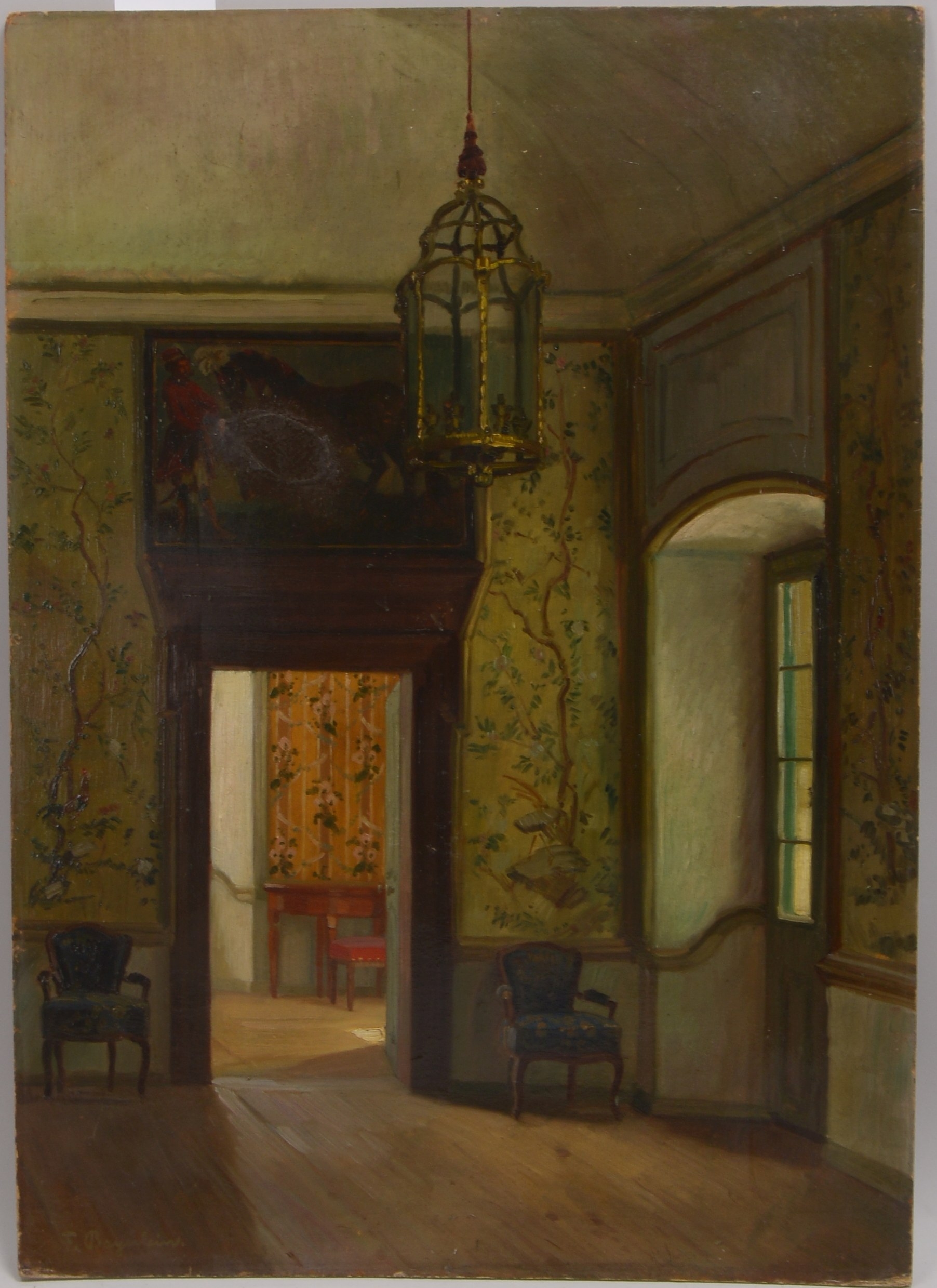 Fritz Bayerlein | Im Hellerbrunner Schloss bei Salzburg | MutualArt