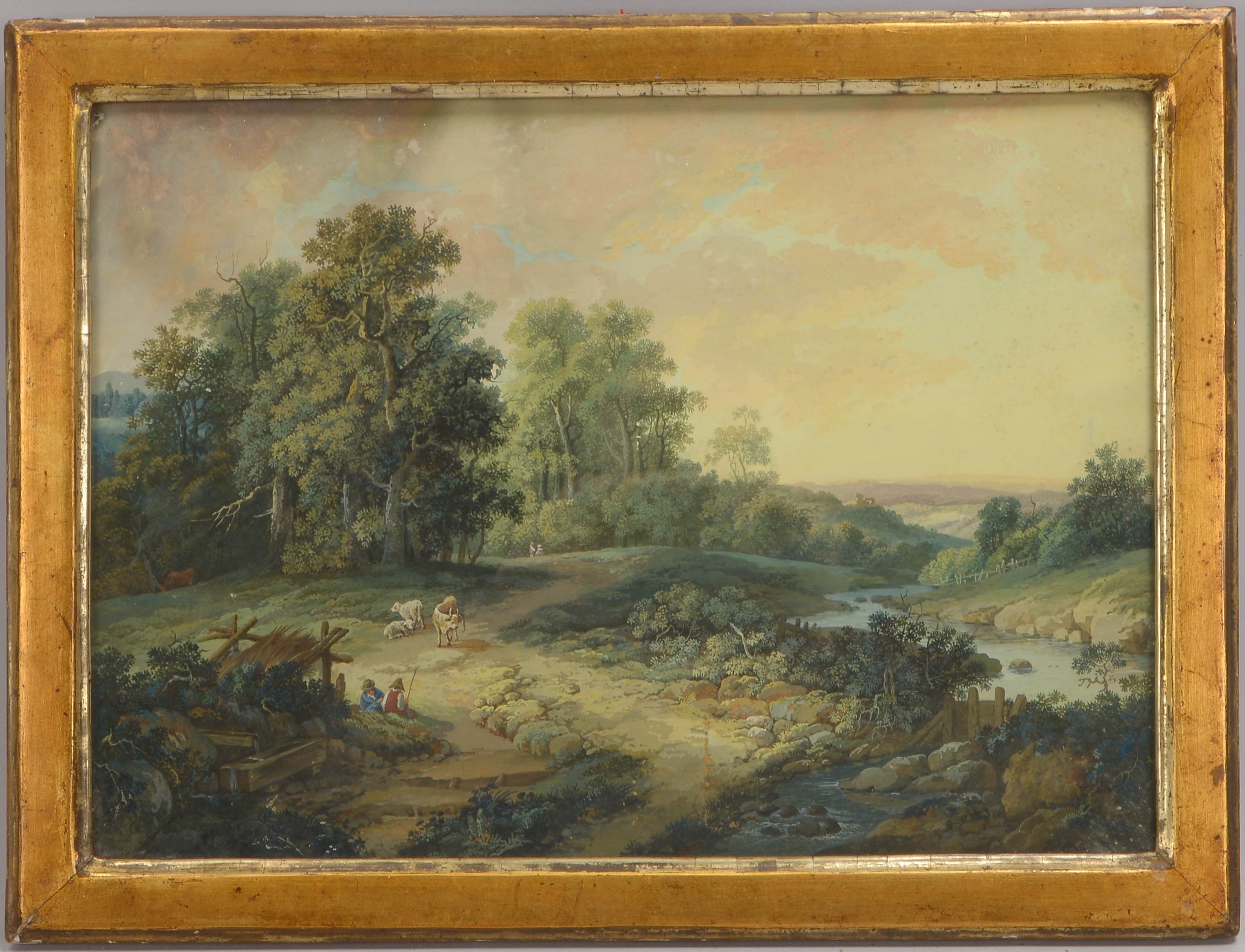 G.A. Hackert | Hügelige Landschaft | MutualArt