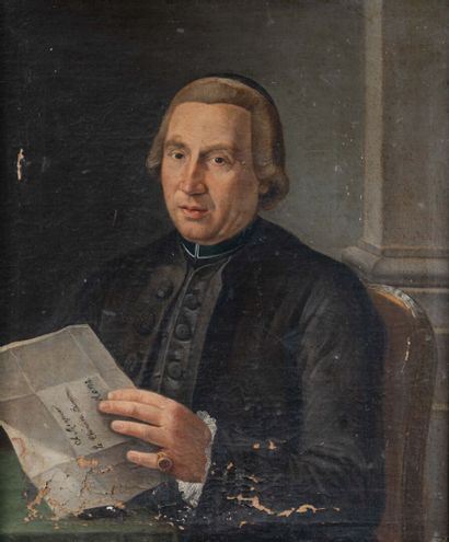 Roman School, 19th Century | Portrait of Canon Simoni in Rome (Circa ...