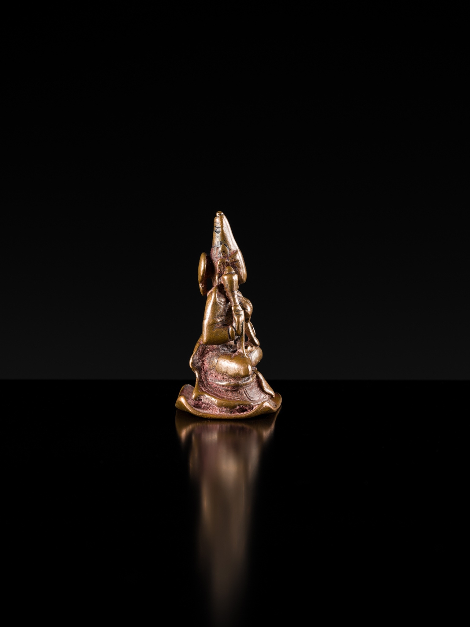 South Indian School, 17th Century | A SMALL BRONZE FIGURE OF SRI DEVI ...