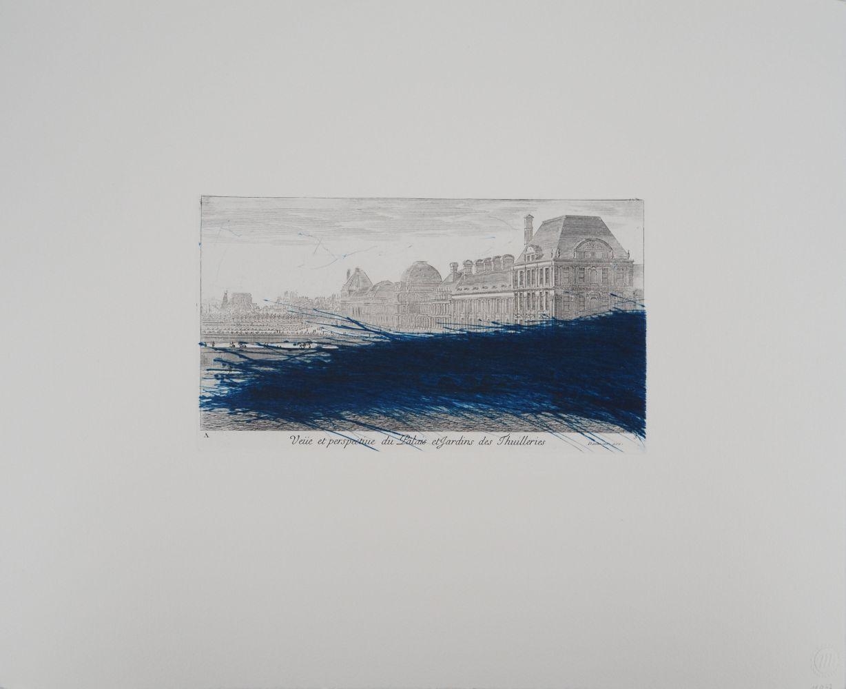 Arnulf Rainer | Paris, Hommage Au Louvre En Bleu | MutualArt
