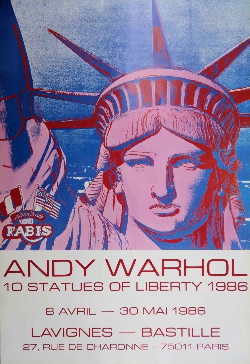 Andy Warhol | 10 Statues of Liberty, 1986 (1986) | MutualArt