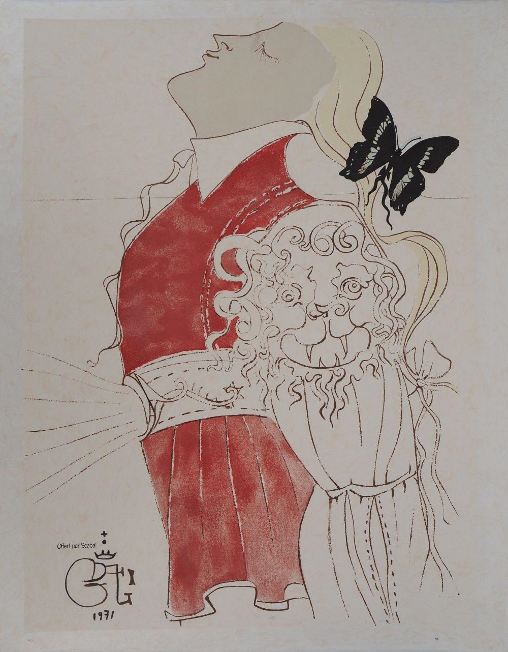 Salvador Dalí | Scarab Costumes : Le Serveur Élégant, 1971 (1971 ...