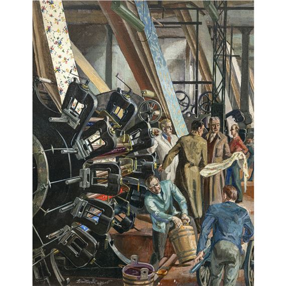 Erwin Bindewald | Wallpaper manufacturing | MutualArt