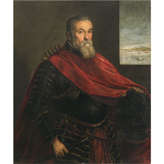 Venetian School, 16th Century | Portrait of an admiral | MutualArt