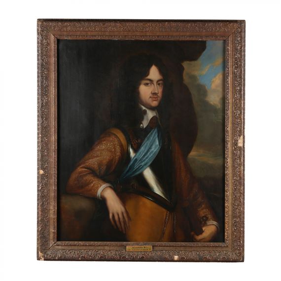 Adriaen Hanneman | Portrait of King Charles II | MutualArt