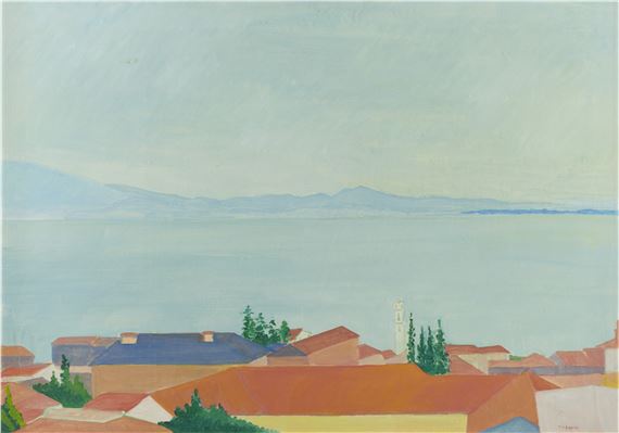 Giulio Turcato | Veduta del Garda (1982) | MutualArt