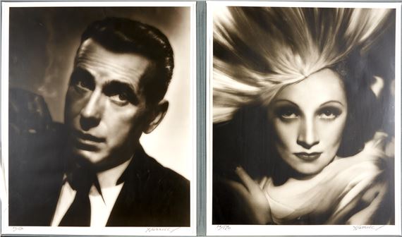 George Hurrell | MARLENE DIETRICH AND HUMPHREY BOGART PORTFOLIO | MutualArt