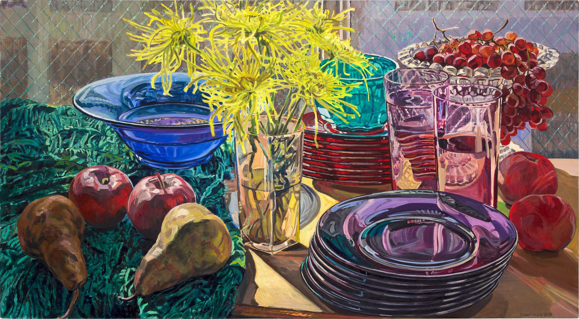 Janet Fish | Skowhegan Glasses | MutualArt