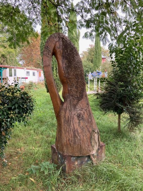 Patrick Stein | Femme petit-pois Monoxyle | MutualArt