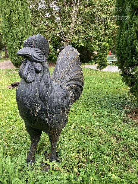 Modern School | Rooster Large garden sculpture | MutualArt