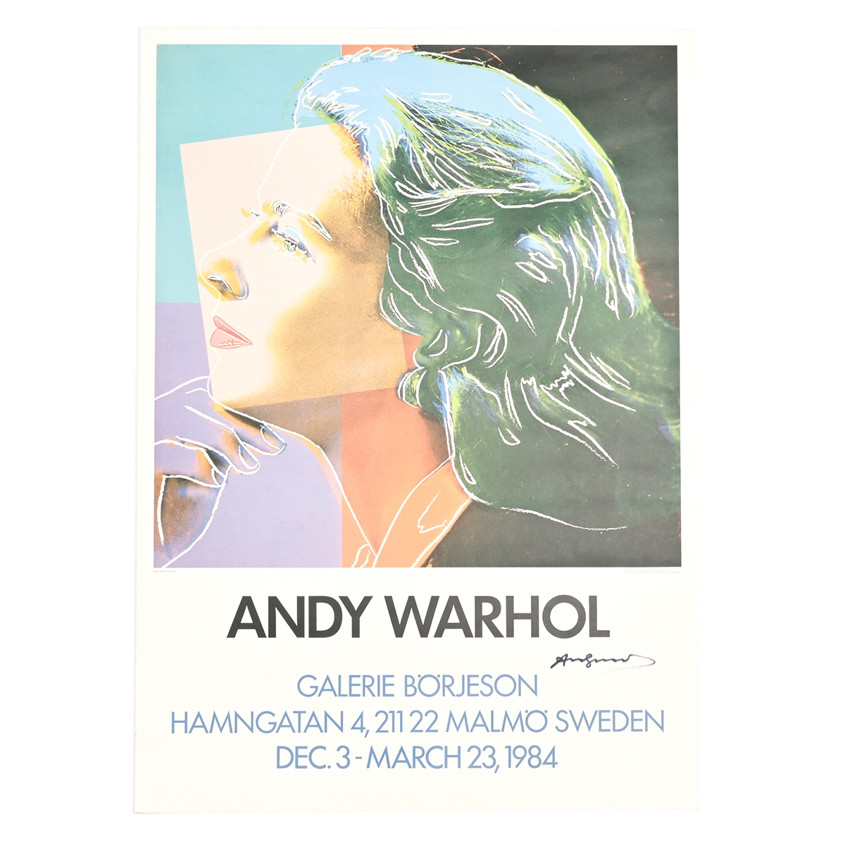 Andy Warhol | offset poster (1984) | MutualArt