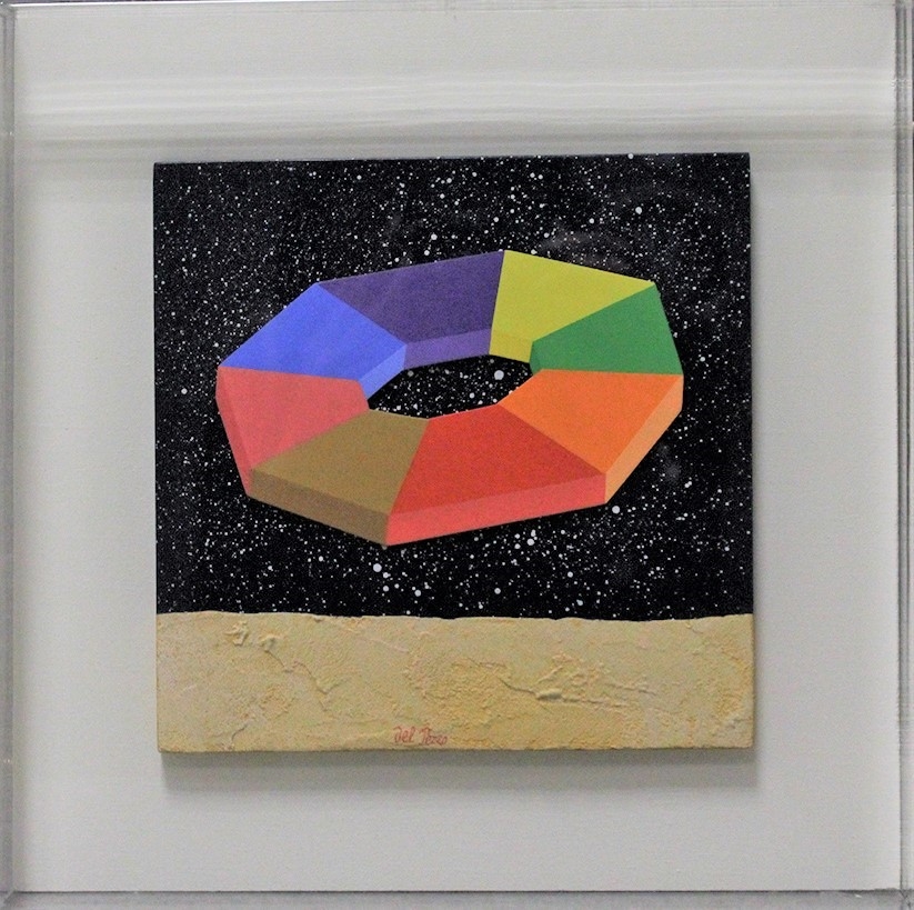 Lucio del Pezzo | Notte stellata (Circa 2000) | MutualArt