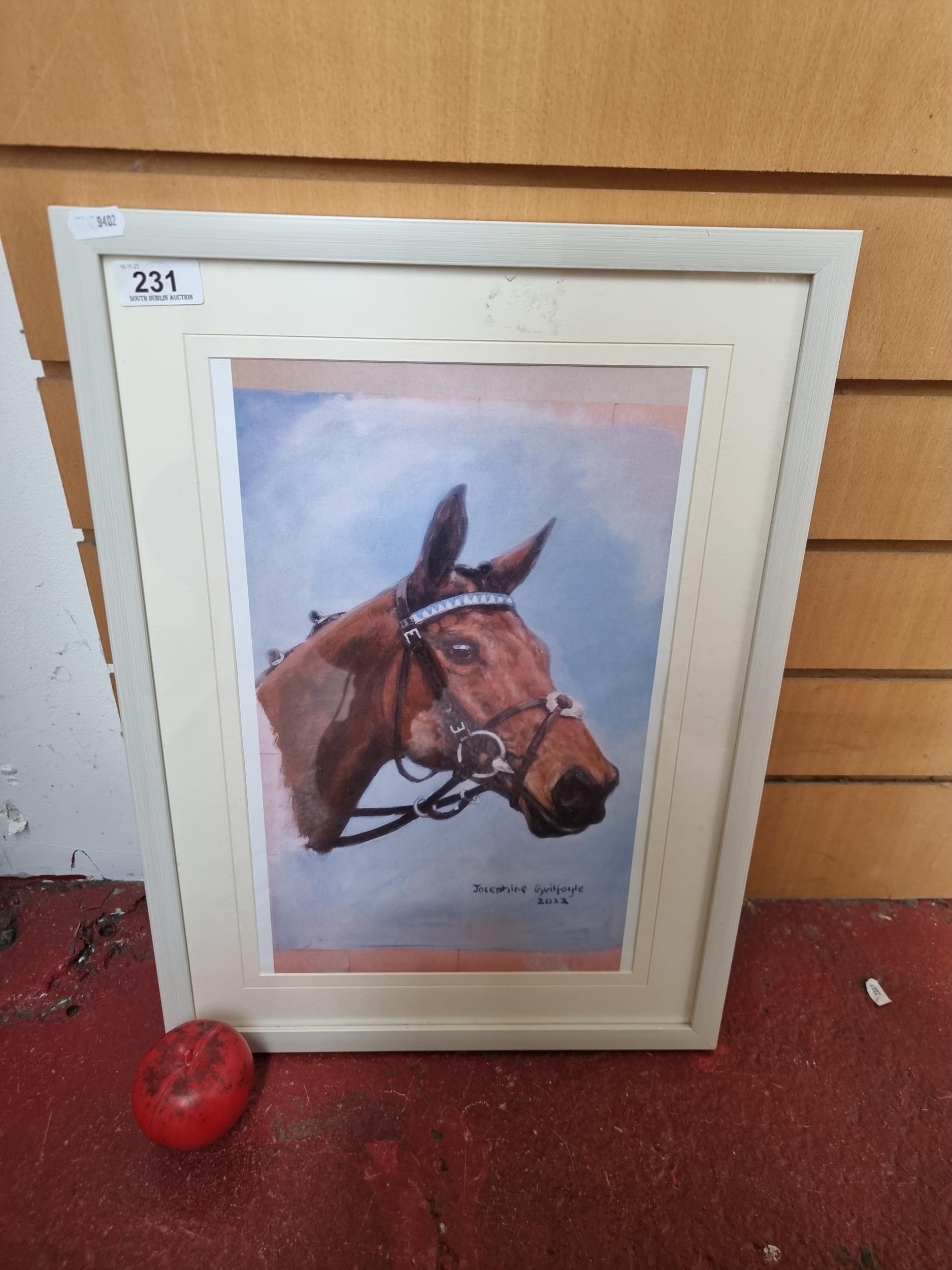 Josephine Guilfoyle | An equine portrait | MutualArt