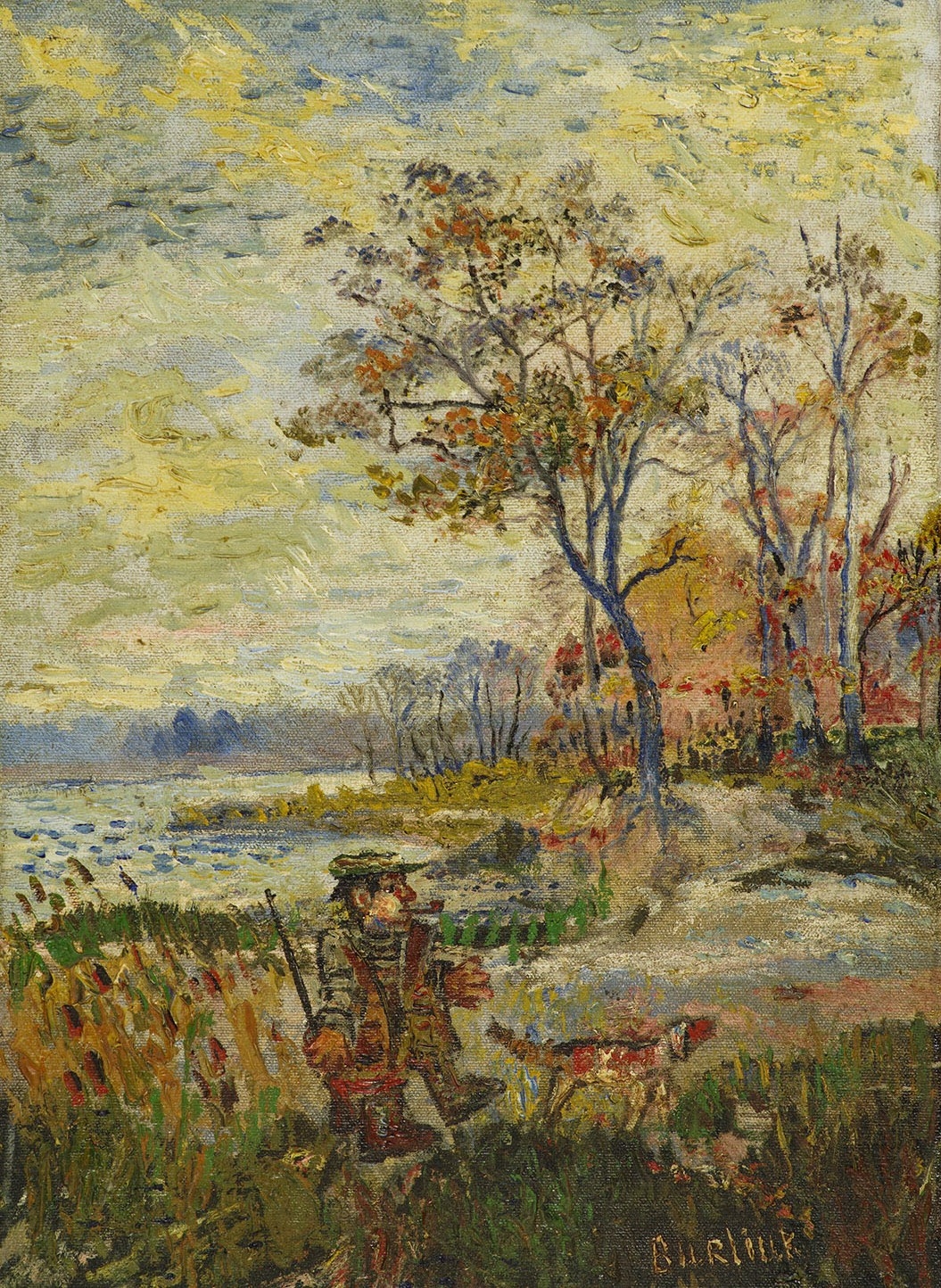 David Burliuk | The Pond, 1948 (1948) | MutualArt