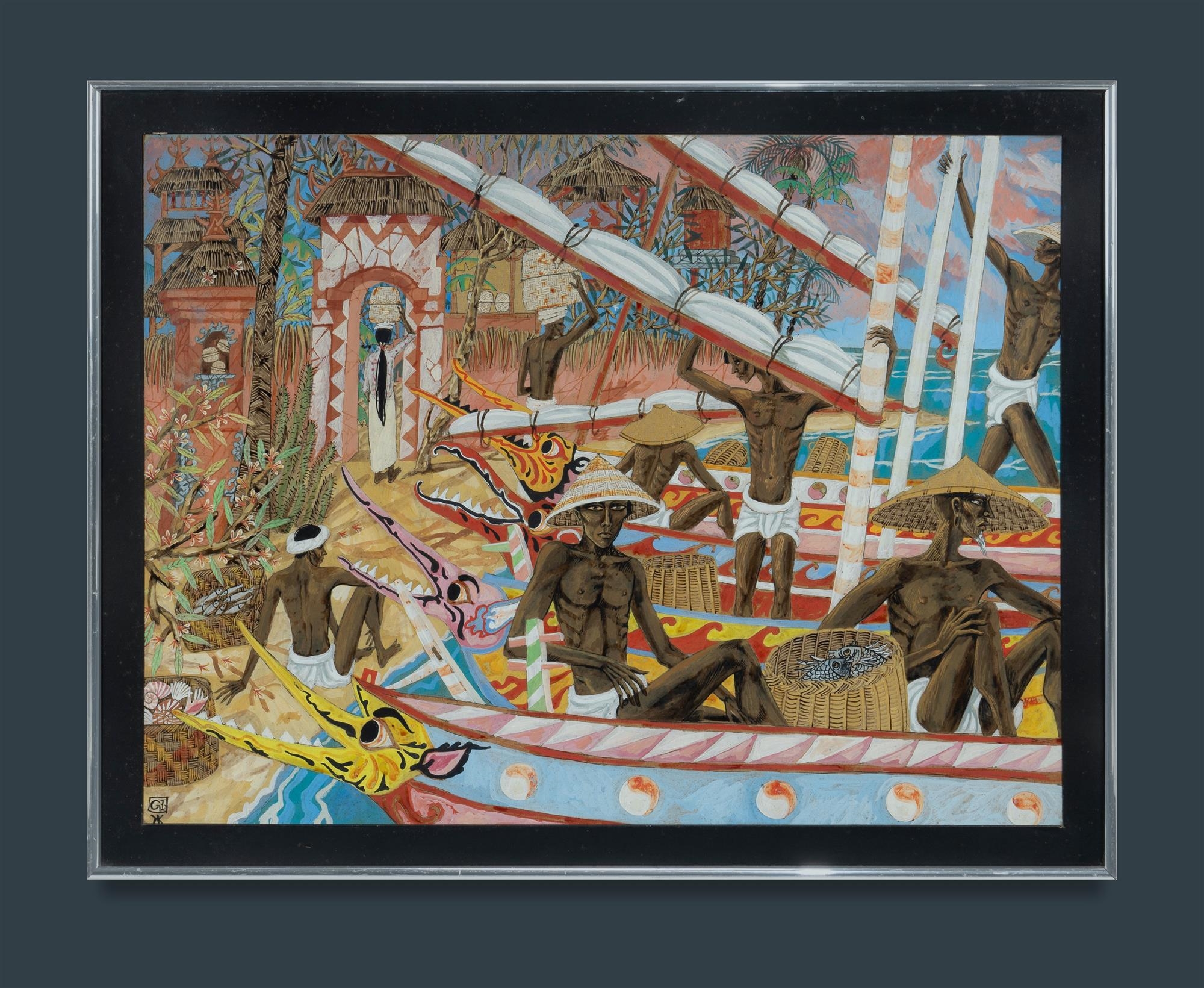 Gregory John Irvine | Decorative Fishing Boats | MutualArt