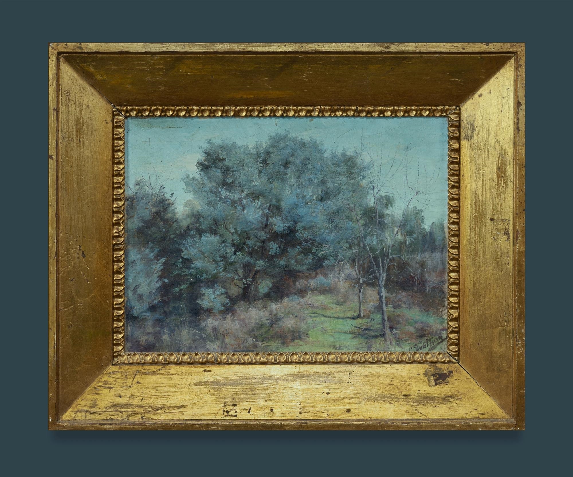 Clara Southern | The Yarra Glimpsed Through Trees | MutualArt