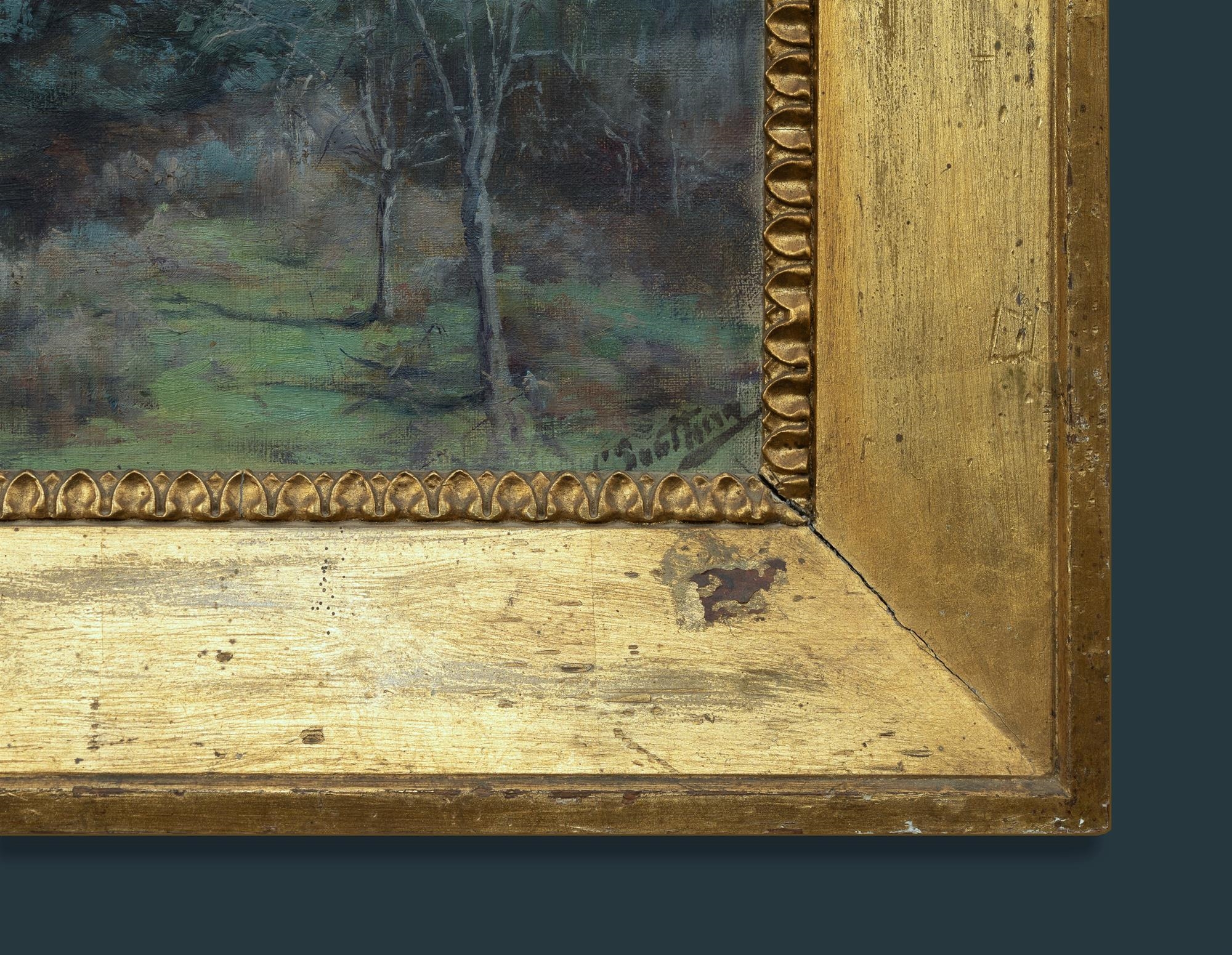 Clara Southern | The Yarra Glimpsed Through Trees | MutualArt