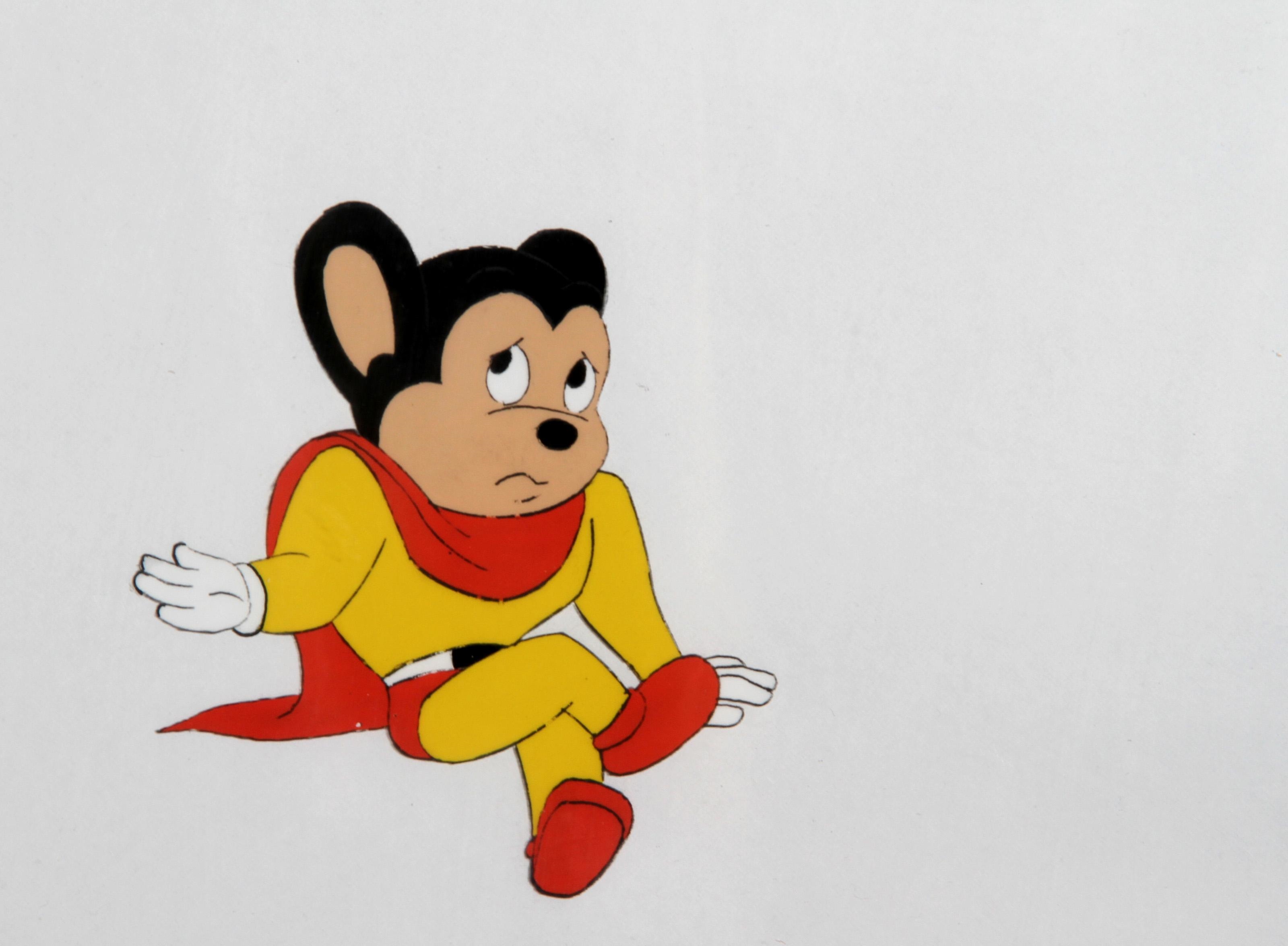 Ralph Bakshi | MIGHTY MOUSE SITTING | MutualArt