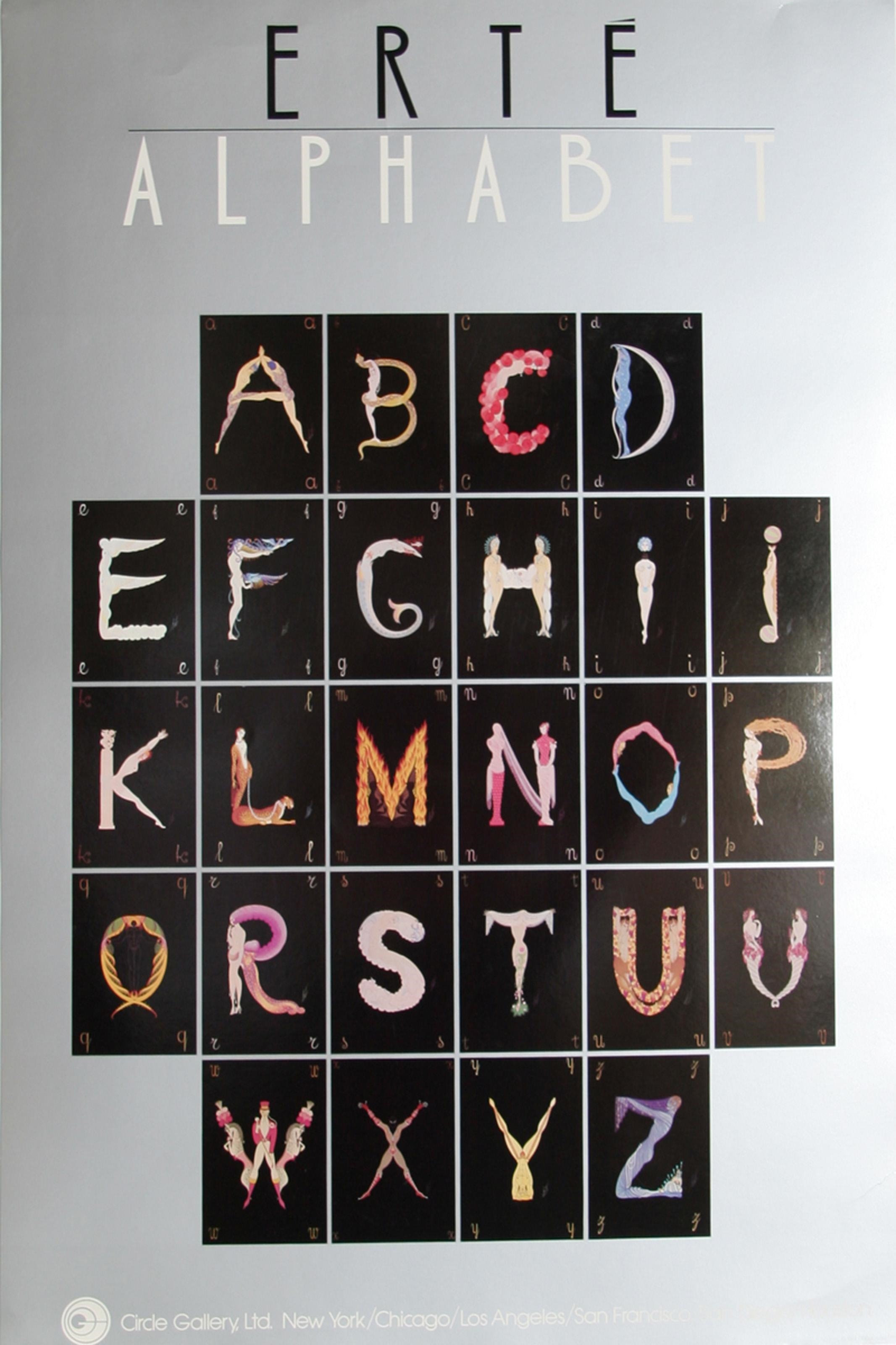 Erté | ALPHABET (SILVER) (1977) | MutualArt