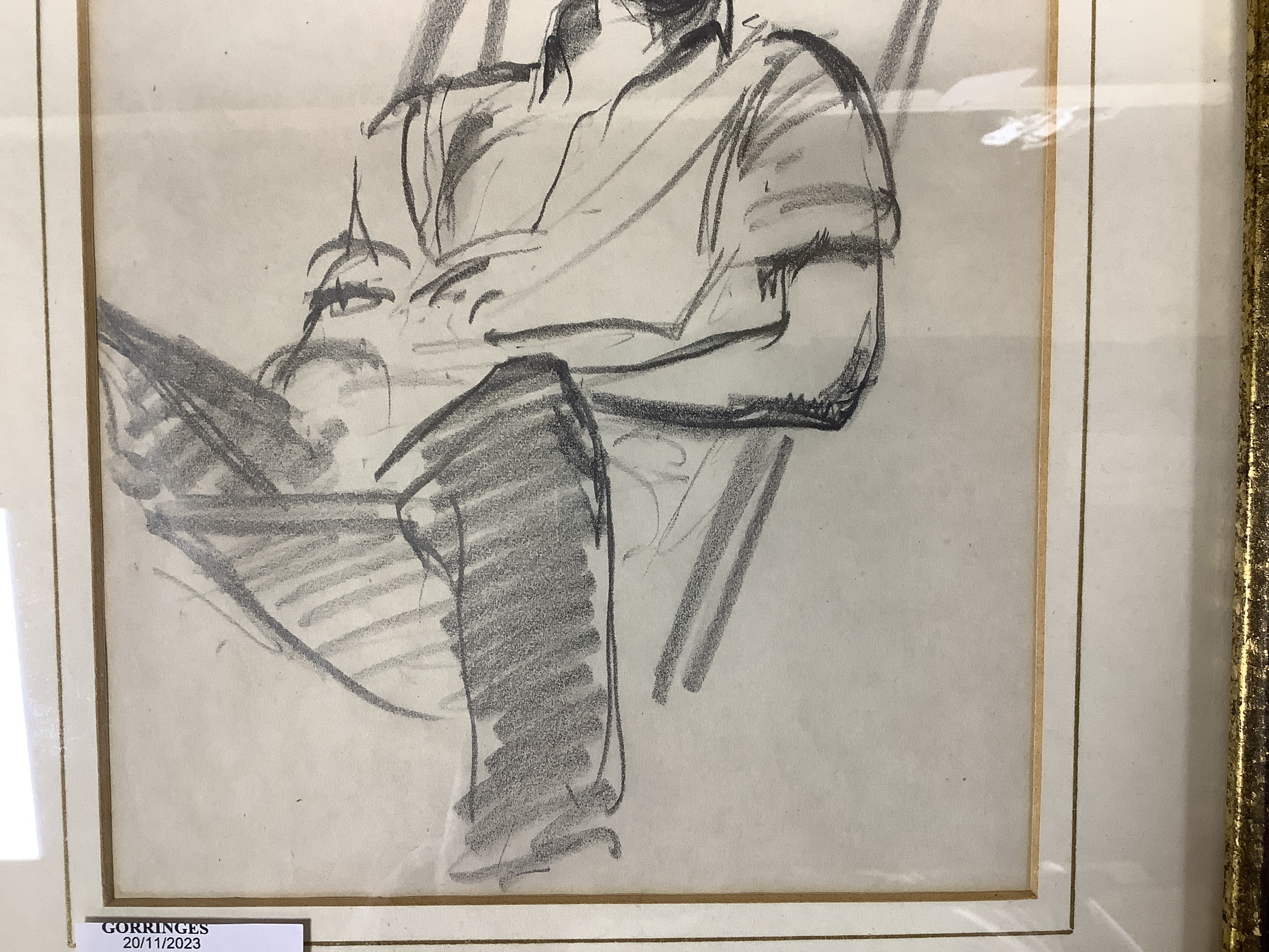 Augustus Edwin John | pencil drawing | MutualArt