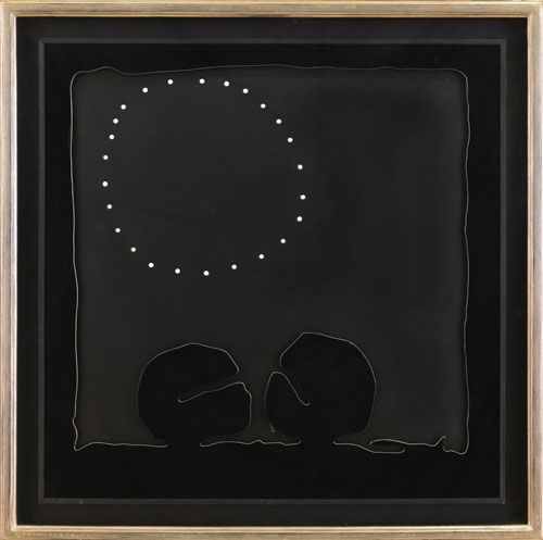 Lucio Fontana | Spatial Concept, small theater (1968) | MutualArt