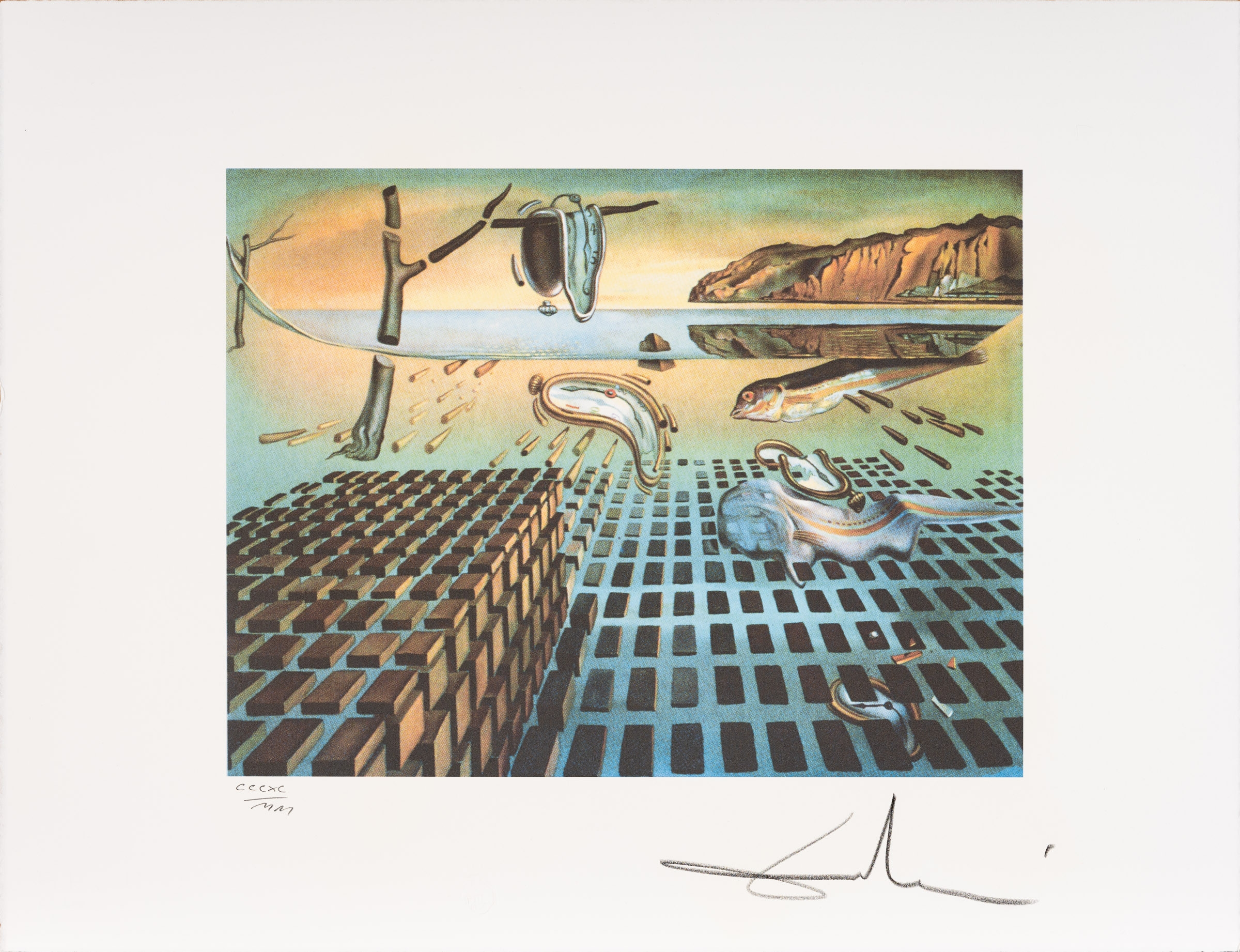 Salvador Dalí | The Disintegration of the Persistence of Memory | MutualArt