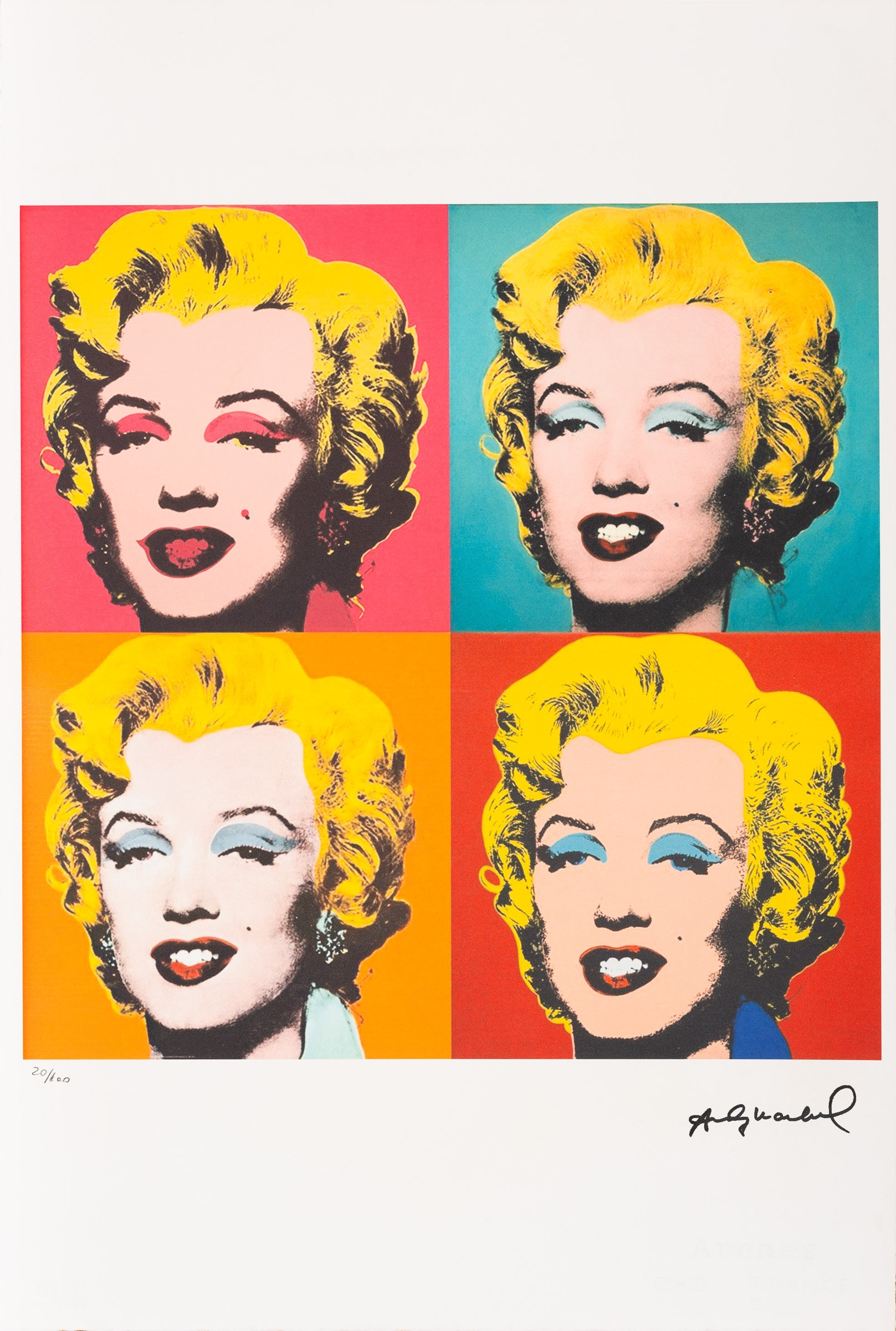 Andy Warhol | Four Marilyns | MutualArt