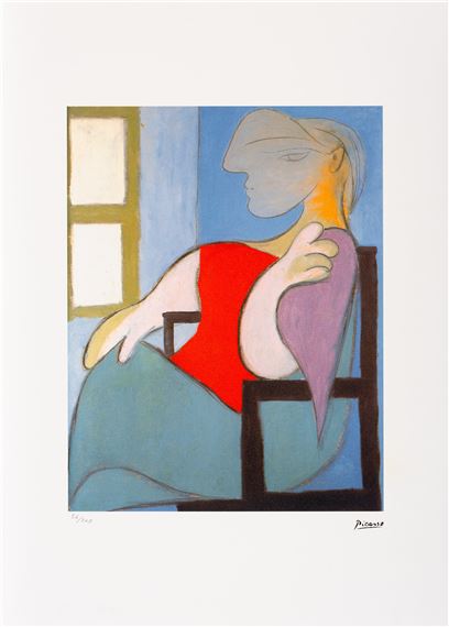 Pablo Picasso | Woman Sitting near a Window | MutualArt
