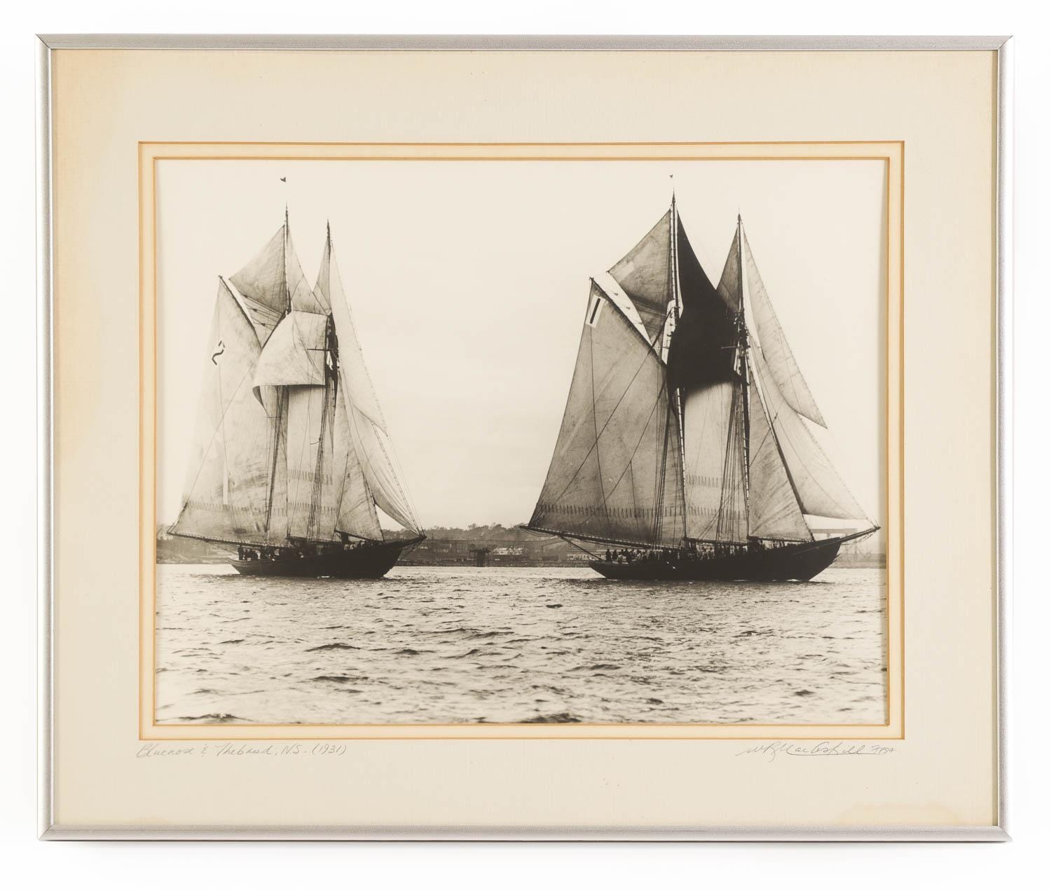 Wallace Robinson MacAskill | Black and White Photograph Bluenose ...