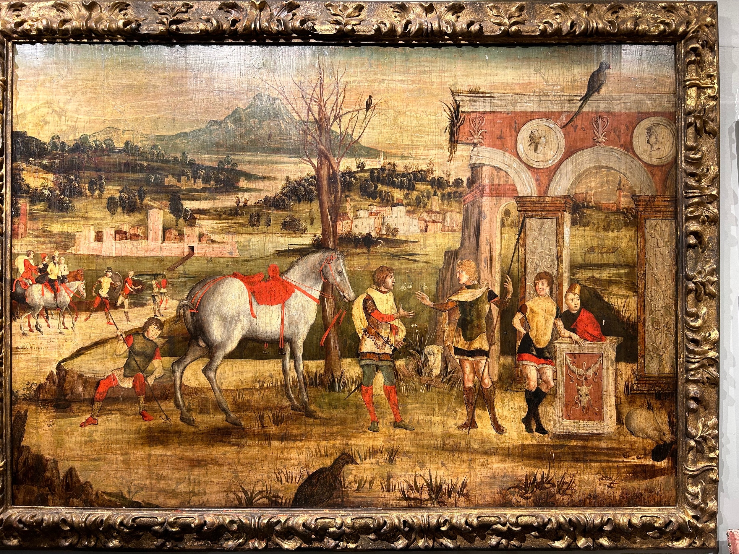 Giovanni Maria Falconetto | A mythological or historical scene (1950 ...