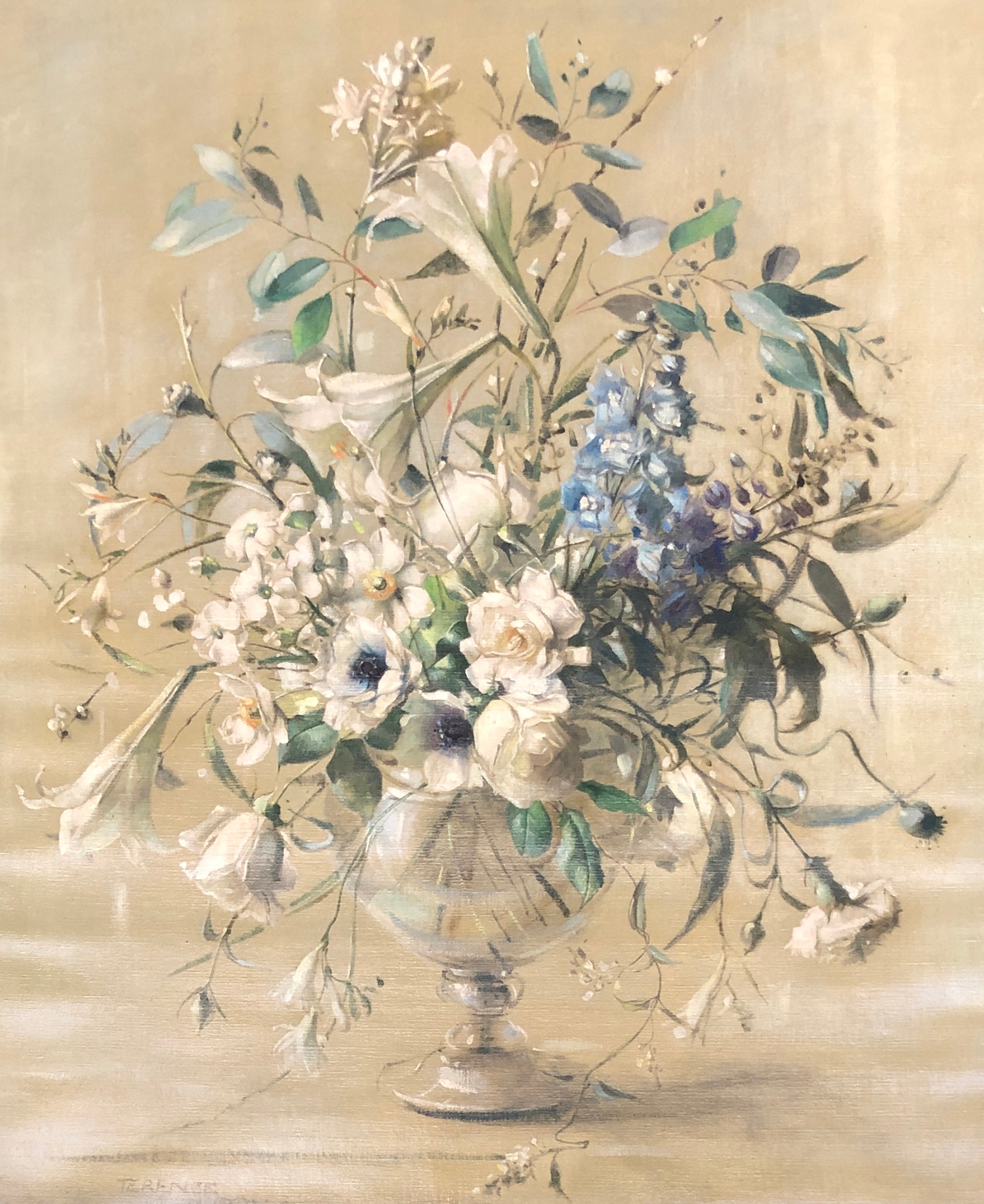 Terence Loudon | Still life of flowers | MutualArt