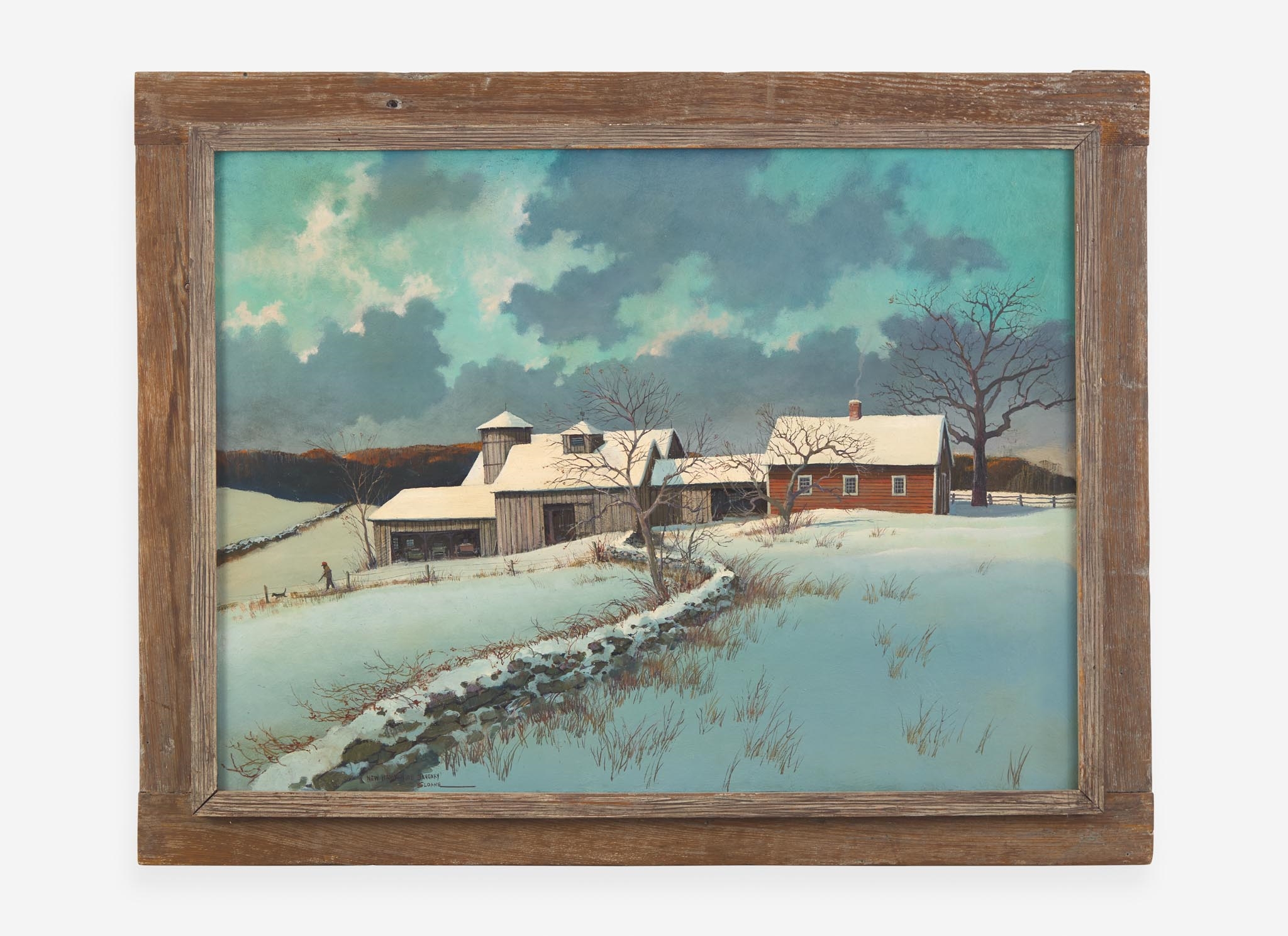 Eric Sloane | New Hampshire in January | MutualArt