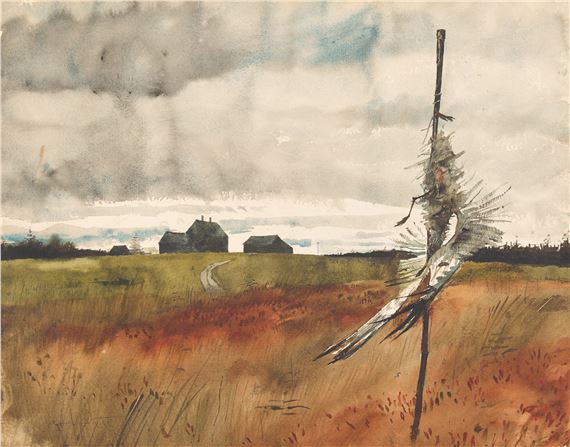 Jamie Wyeth | ORCA BATES (1990) | MutualArt