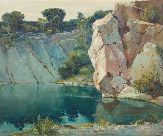 Anthony Thieme | Quarry in Rockport | MutualArt