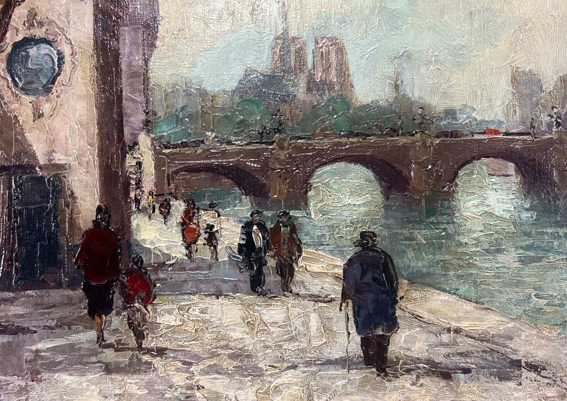 Marcel Brisson | Seine River Walk in Paris | MutualArt