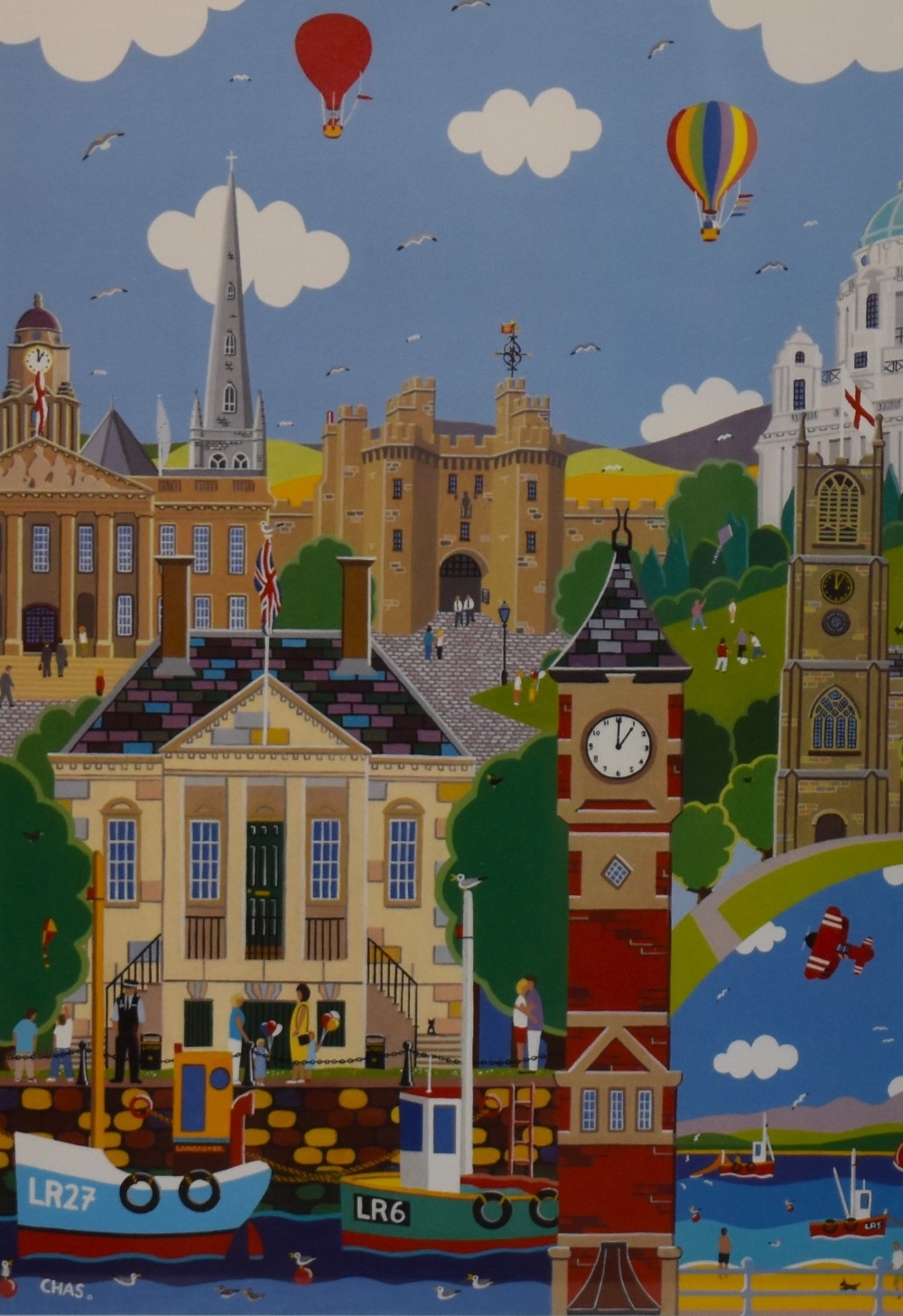 Chas Jacobs | 'Montage', Scenes from Lancaster | MutualArt