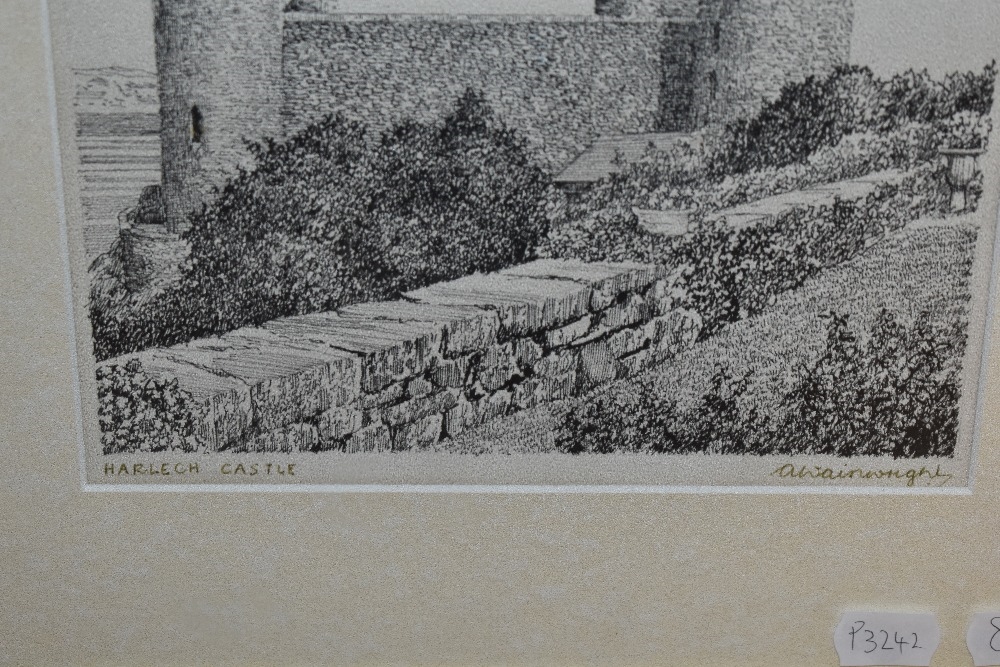 Alfred Wainwright | 'Harlech Castle', Gwynedd, Wales | MutualArt