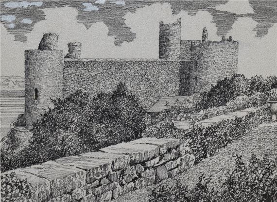 Alfred Wainwright | 'Harlech Castle', Gwynedd, Wales | MutualArt