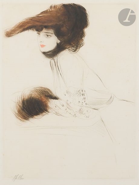 Paul César Helleu | A Cheval | MutualArt