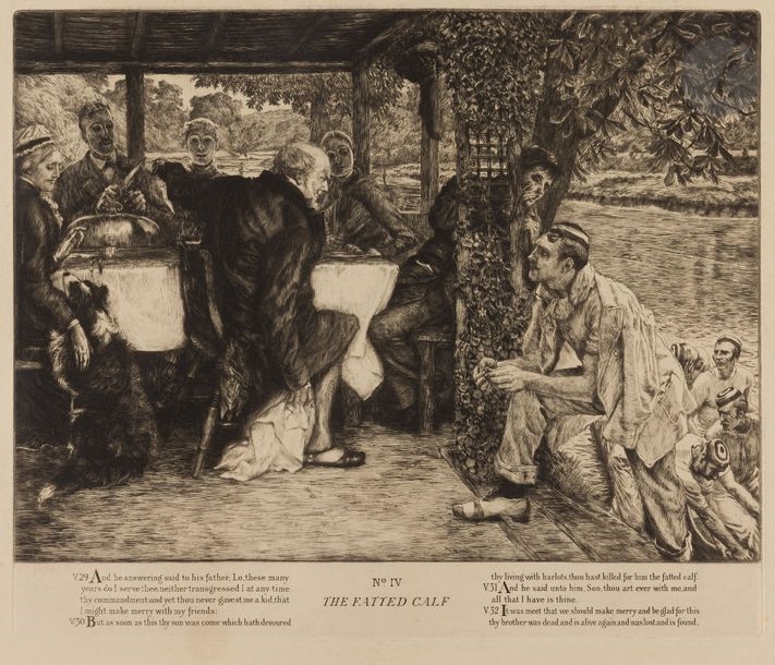 James Jacques Joseph Tissot | The Prodigal Son (1882) | MutualArt
