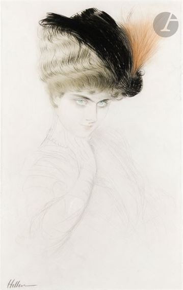 Paul César Helleu | Madame Letellier | MutualArt