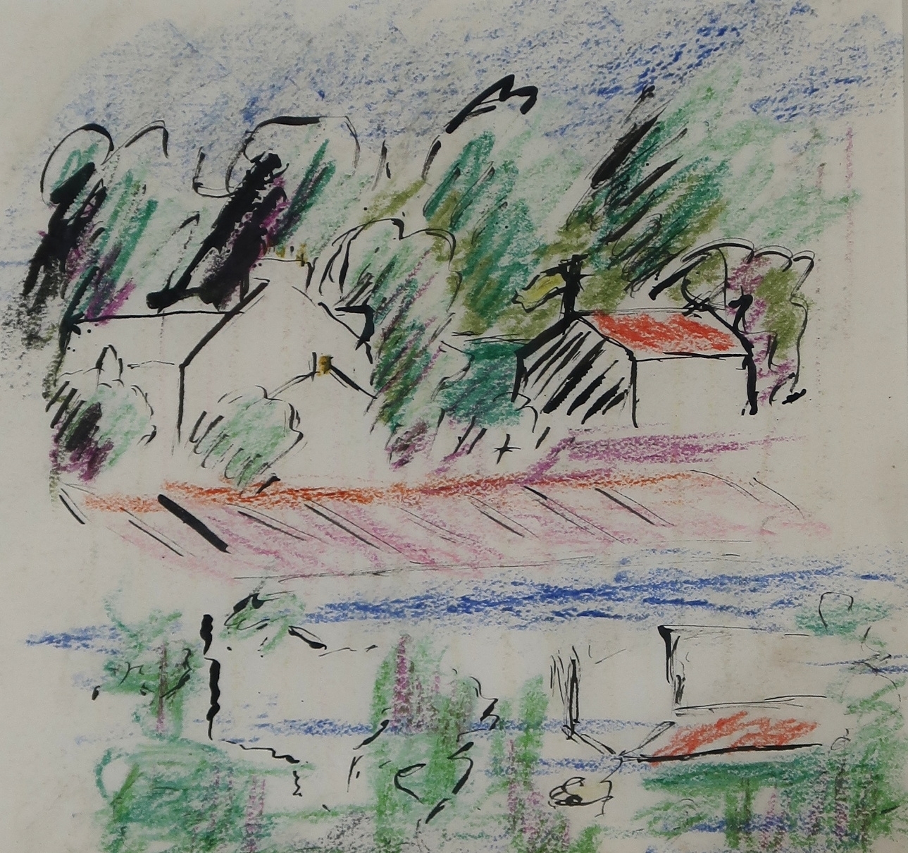 Donald Bain | FRENCH VILLAGE | MutualArt