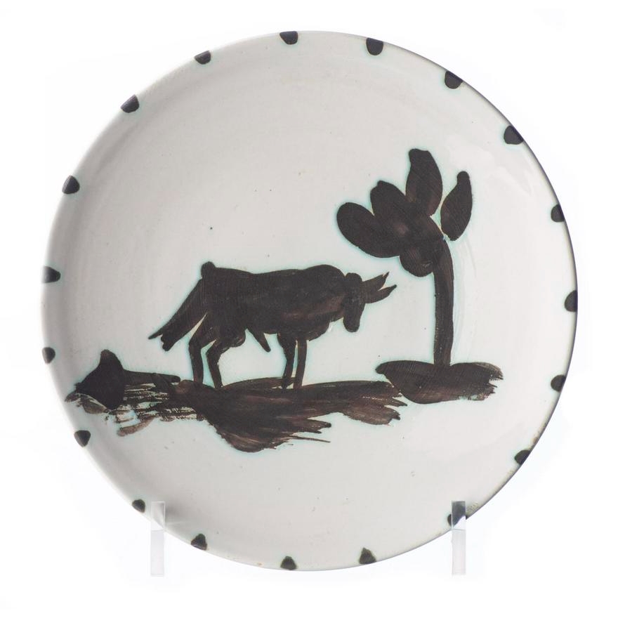 Pablo Picasso | Fish Service Plate and Bowl (2) (1947) | MutualArt